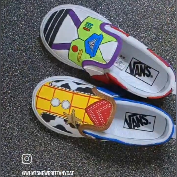 Vans | Shoes | Custom Toy Story Vans | Poshmark